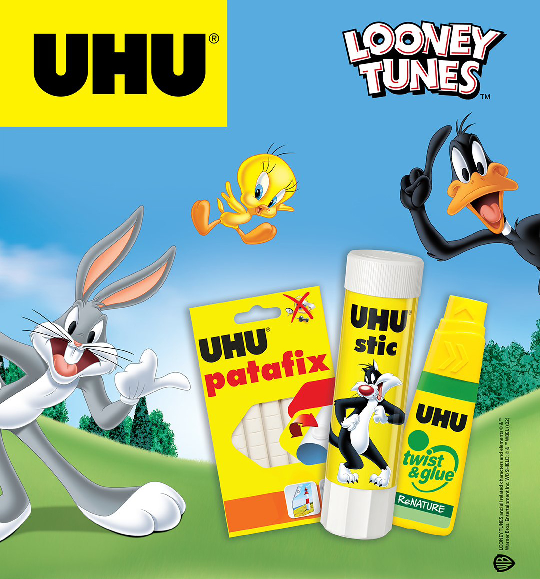 UHU x Looney Tunes : Les nouveautés pour la rentrée. - Maman Goupil